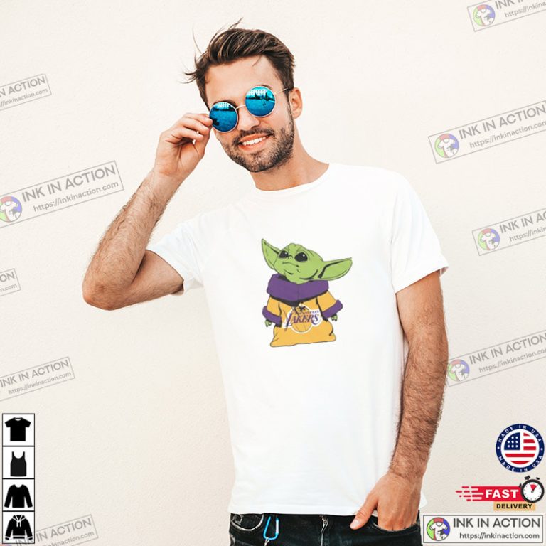 Lakers Baby Yoda, Lakers Basketball Team - Print your thoughts. Tell ...