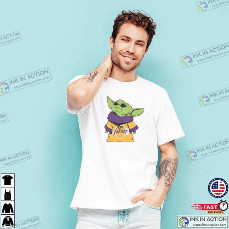 Lakers Baby Yoda, Lakers Basketball Team - Print your thoughts. Tell ...