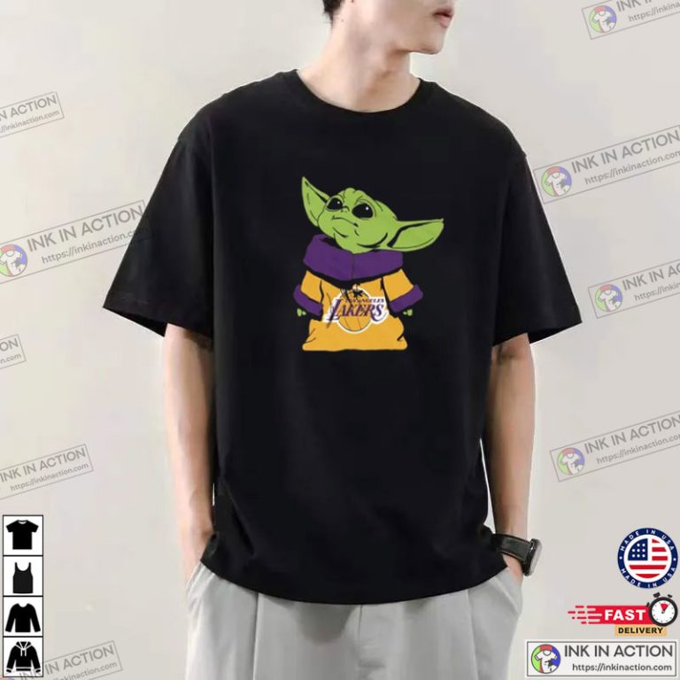 Lakers Baby Yoda, Lakers Basketball Team - Print your thoughts. Tell ...