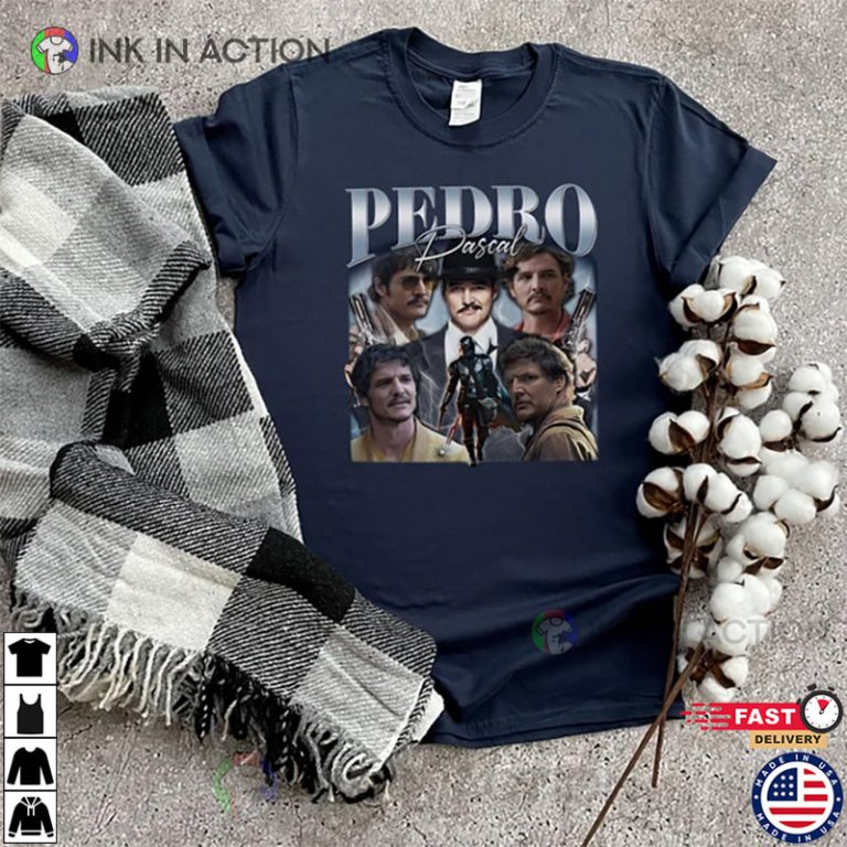 Pedro Pascal TV Series Shirt, Pedro Pascal Fan Gifts - Print your ...