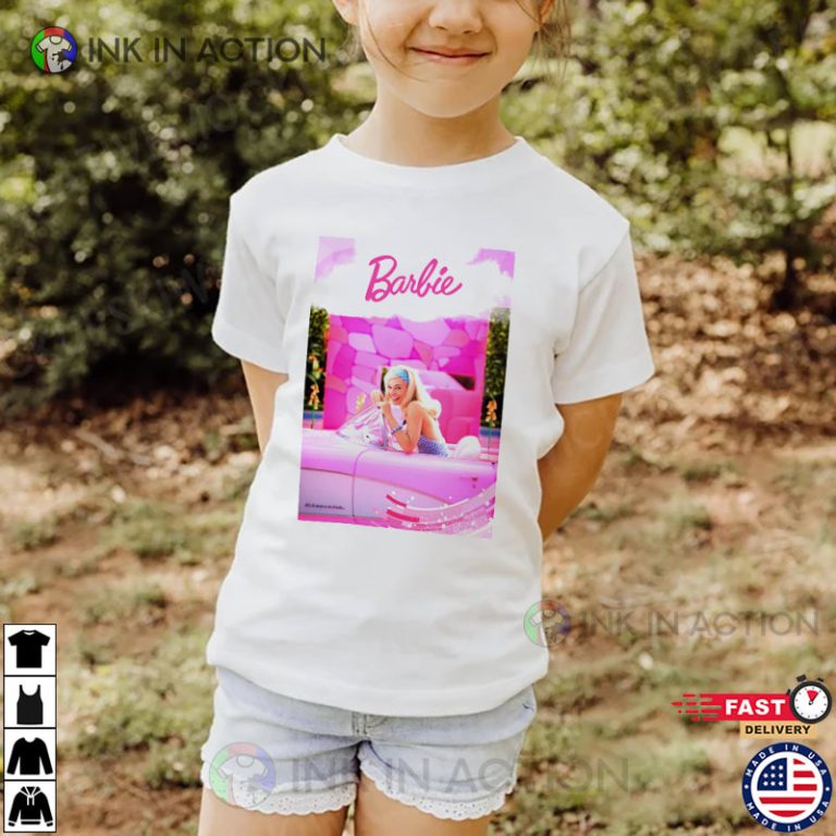 Barbie Movie Margot Robbie Essential T-Shirt, Barbie Merch - Print your ...
