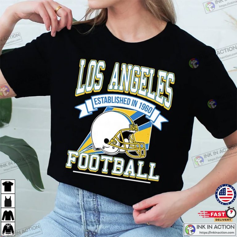 La Football Team Established In 1960 Nfl Shirts - Print your thoughts ...