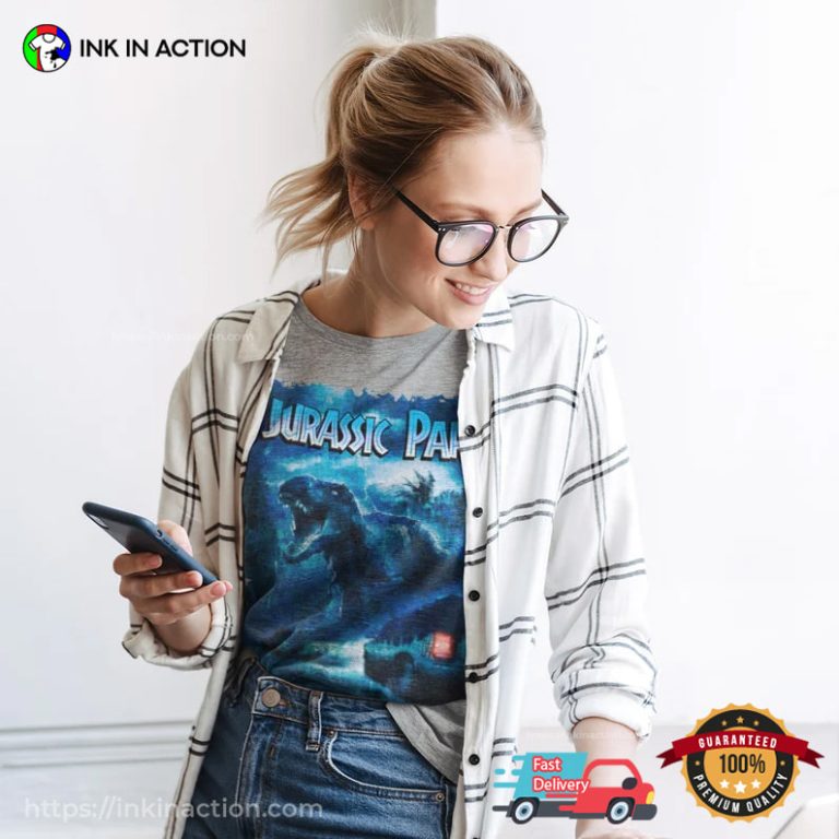 Best Scence Dinosaur T-rex Jurassic Park Vintage Shirt - Print your ...