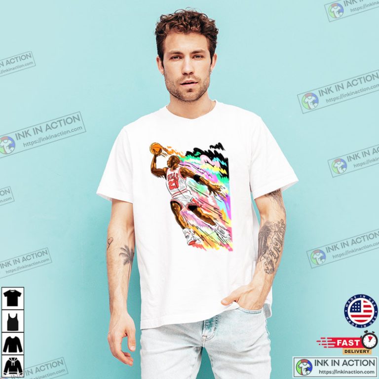 Fly Like Mike T-Shirt, Michael Jordan Basketball - Print your thoughts ...