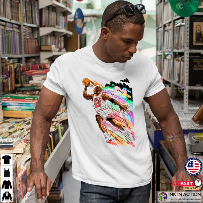 Fly Like Mike T-Shirt, Michael Jordan Basketball - Print your thoughts ...