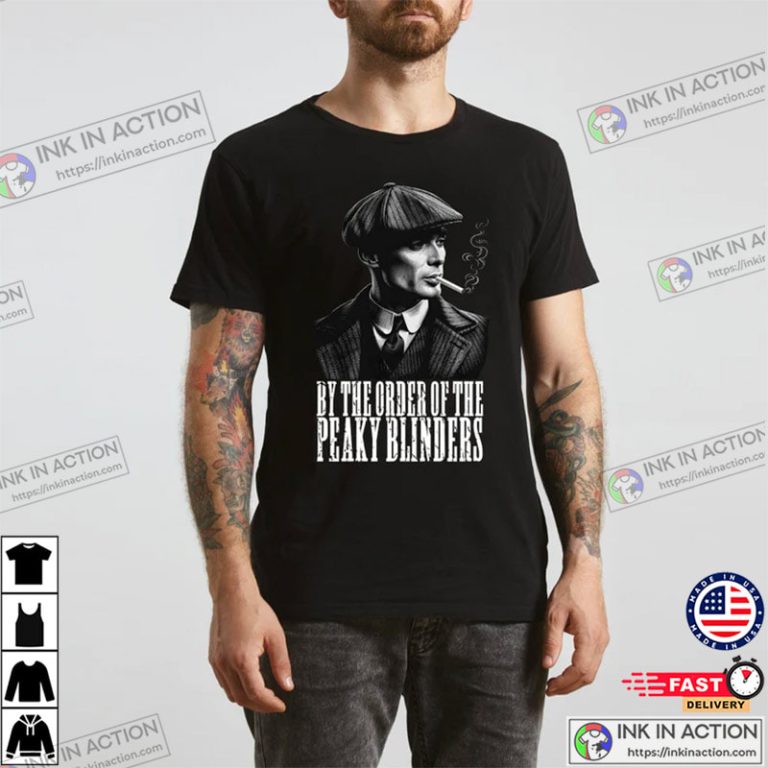Tommy Shelby T-shirt Peaky Blinders Graphic Tee - Print your thoughts ...