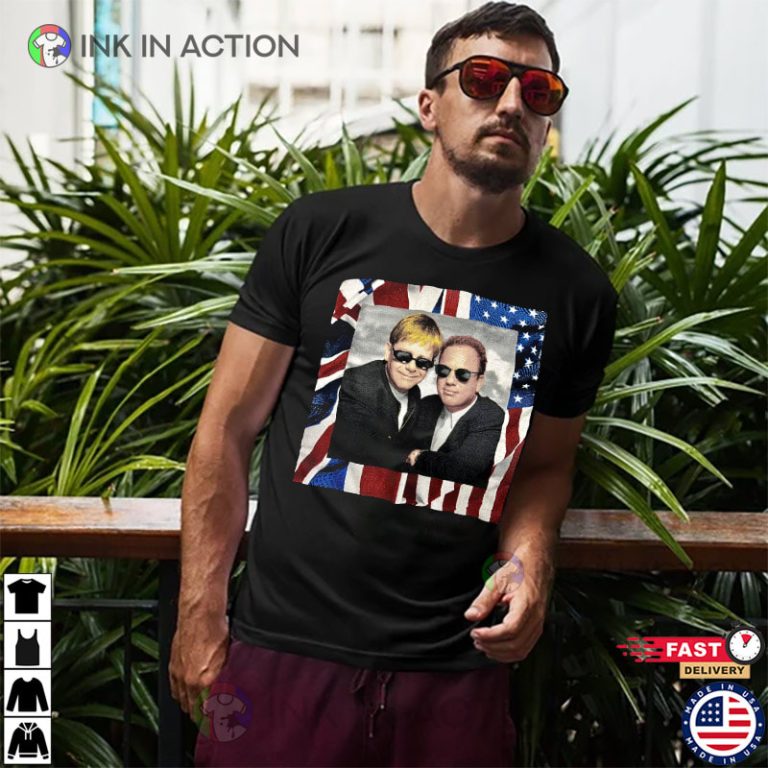 Vintage 1994 Elton John Billy Joel Face To Face Tour Shirt - Print your ...