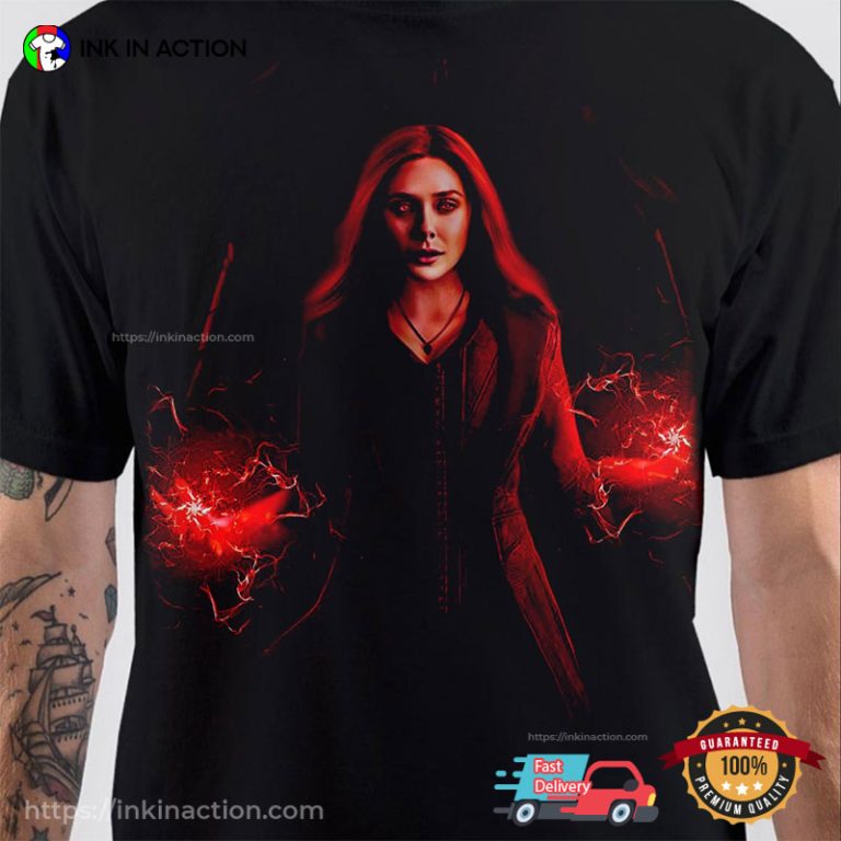 Wanda Maximoff Marvel Scarlet Witch Shirt - Print your thoughts. Tell ...