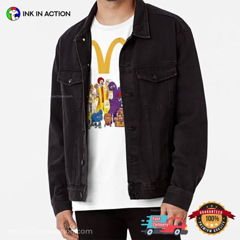 Hamburglar Grimace And McDonald's Pals T-shirt - Print your thoughts ...