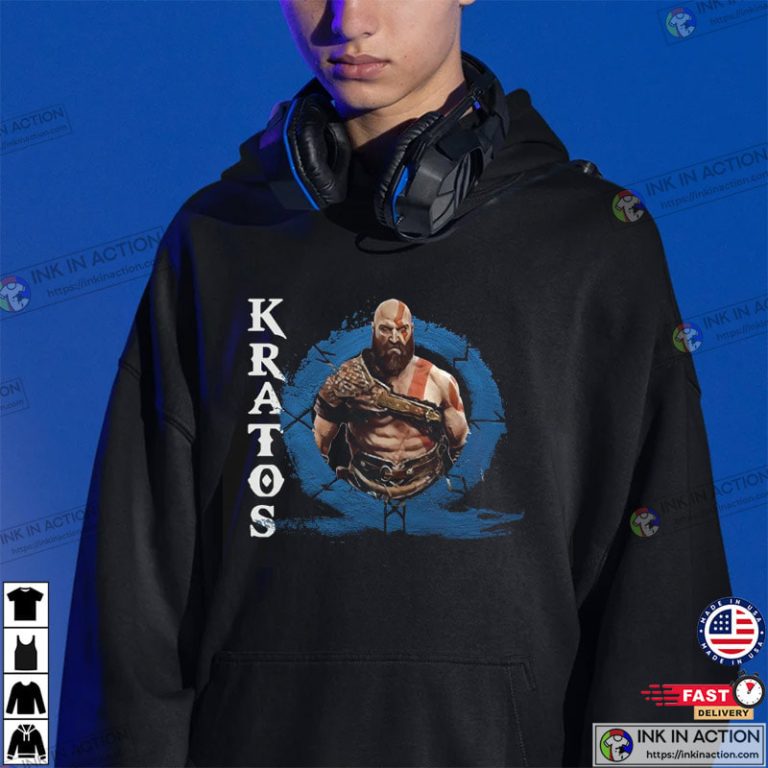Kratos God Of War Ragnarok Graphic T-Shirt - Print your thoughts. Tell ...