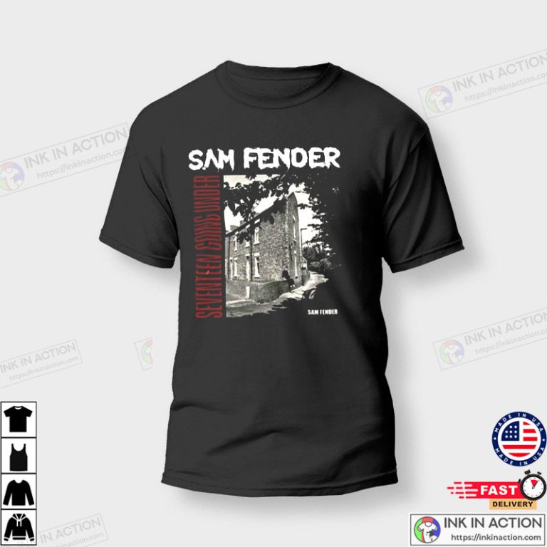 Sam Fender Seventeen Going Under Graphic T-Shirt - Print your thoughts ...