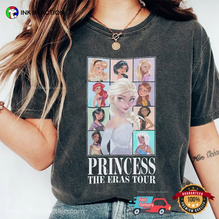 Taylor Swift Eras Tour Shirt Princess Eras Tour T-Shirt - Print your ...