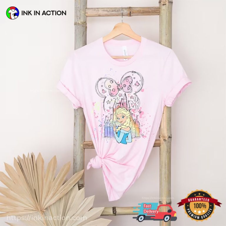 Frozen Besties Matching Elsa Anna Princess Shirt, Disney Gift - Ink In ...