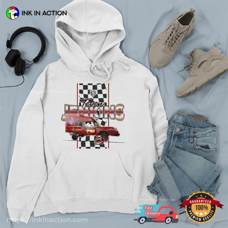 Nascar Teven Jenkins 76 Chicago Bears Shirt - Print your thoughts. Tell ...