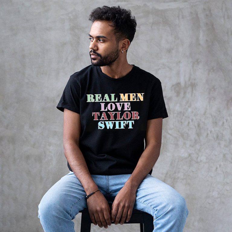 Real Men Love Taylor Swift, Male Swiftie T-shirt - Print your thoughts ...