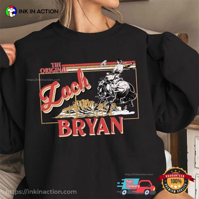 Retro 90s Zach Bryan, Zach Bryan Country Music T-shirt - Print your ...