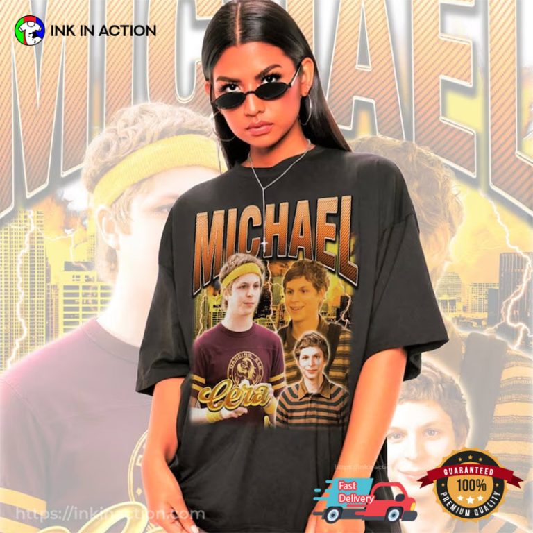 Retro Michael Cera 90's Style Merch - Print your thoughts. Tell your ...