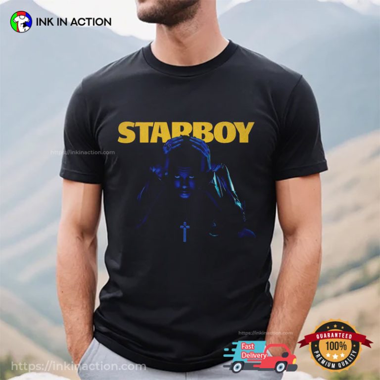 The Weeknd Starboy Album Tour Shirt Fan Gift - Print your thoughts ...