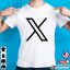 Twitter X New Logo 2023 Rebrand Shirt - Print your thoughts. Tell your ...