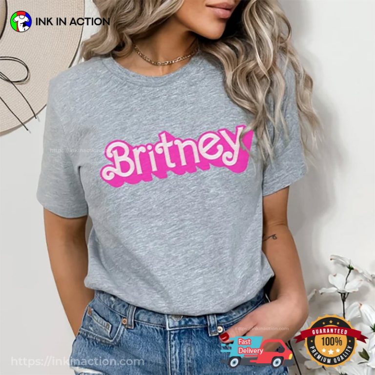 Britney Spears Barbie Shirt, Britney Spears Merch Tee - Ink In Action
