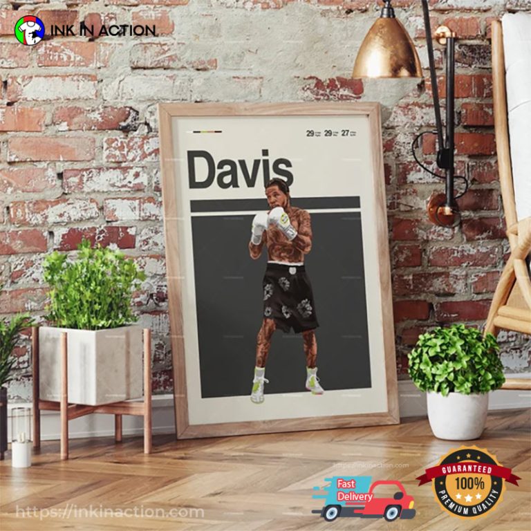 Gervonta Davis Boxer Fighting Poster - Print your thoughts. Tell your ...