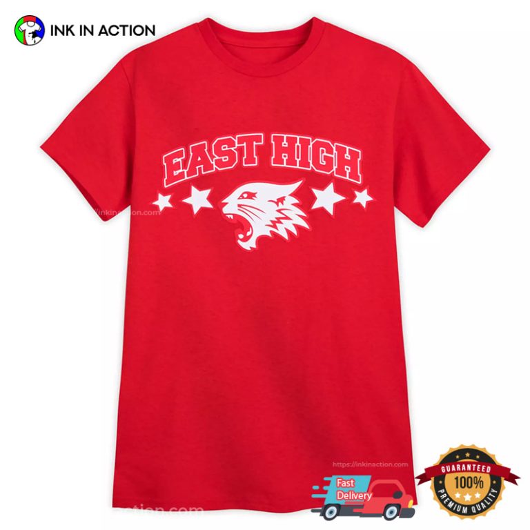 HSMTMTS High School Musical The Musical Wildcats Basketball Shirt ...