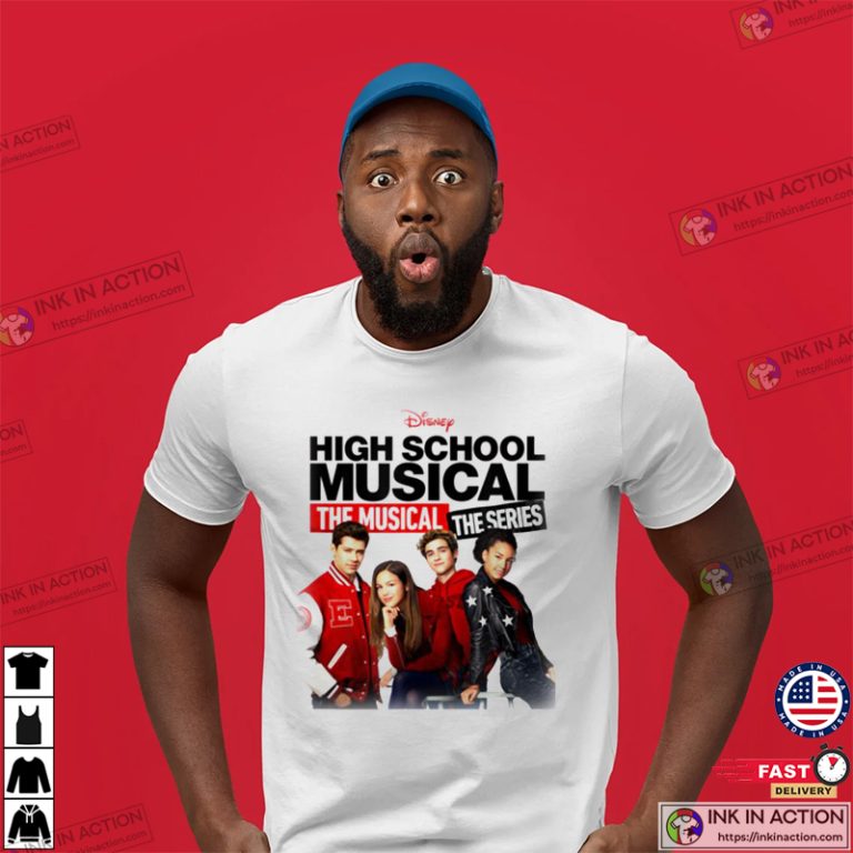 HSMTMTS Disney High School Musical The Musical Series Shirt - Print ...
