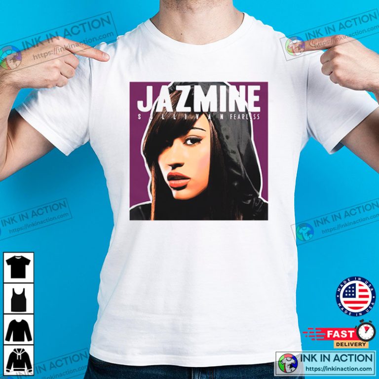 Jazmine Sullivan Album Fearless Cover T-Shirt - Print your thoughts ...