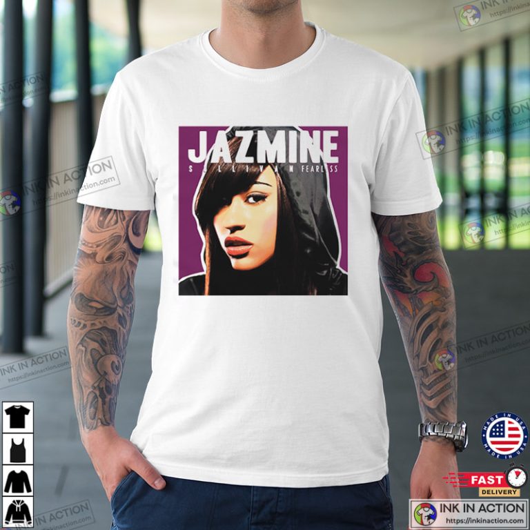 Jazmine Sullivan Album Fearless Cover T-Shirt - Print your thoughts ...