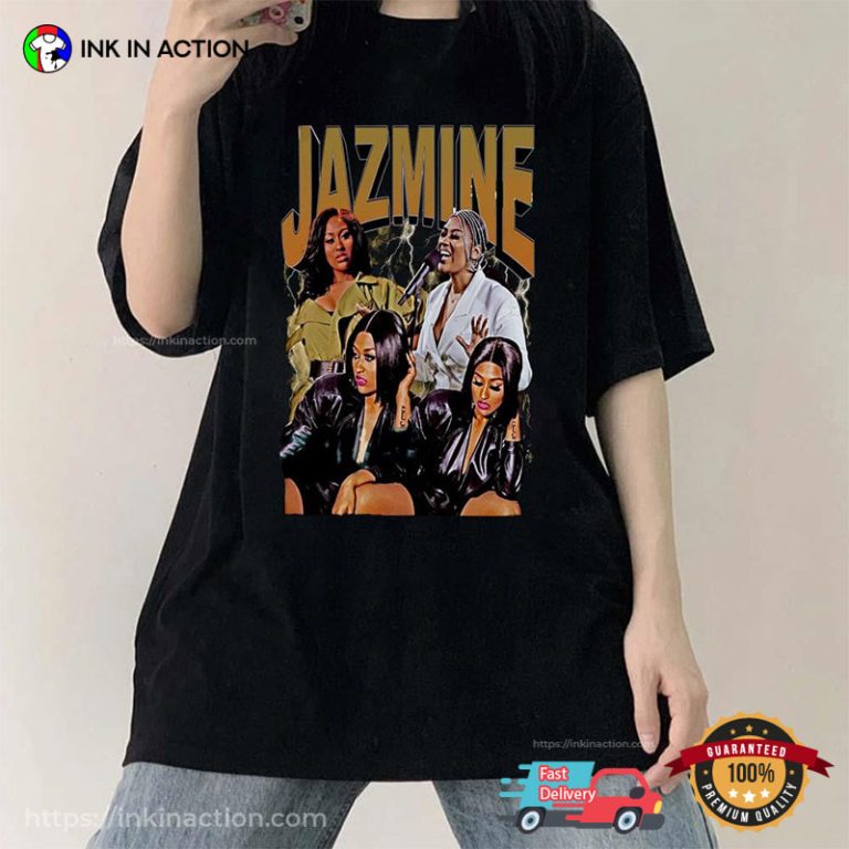 Jazmine Sullivan Vintage Retro Hip Hop RnB Unisex T-Shirt - Print your ...