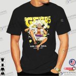 Monkey.D.Luffy Sun God Nika One Piece Tee - Print your thoughts. Tell your stories.