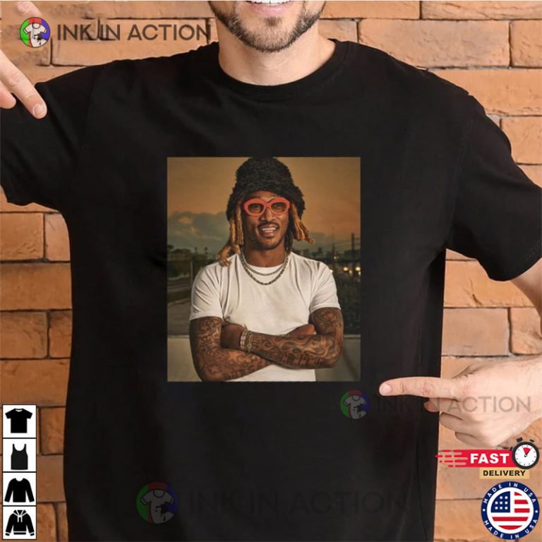 Portrait Rapper Future Hendrix Graphic T-Shirt - Print your thoughts ...
