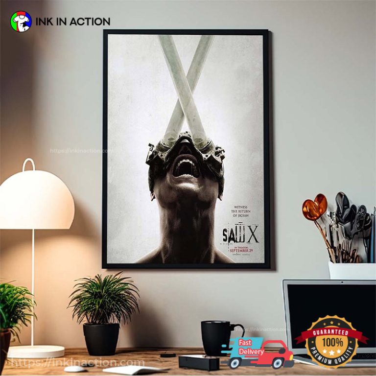 Saw X Horror Movie List First Poster - Print your thoughts. Tell your ...