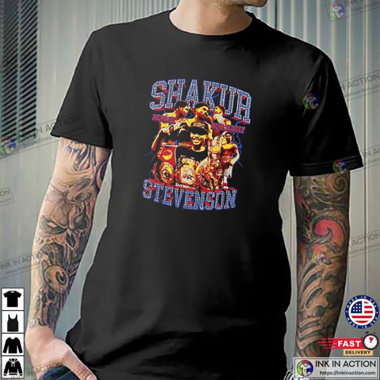 Team Shakur Stevenson Newark New Jersey T-shirt - Print your thoughts ...