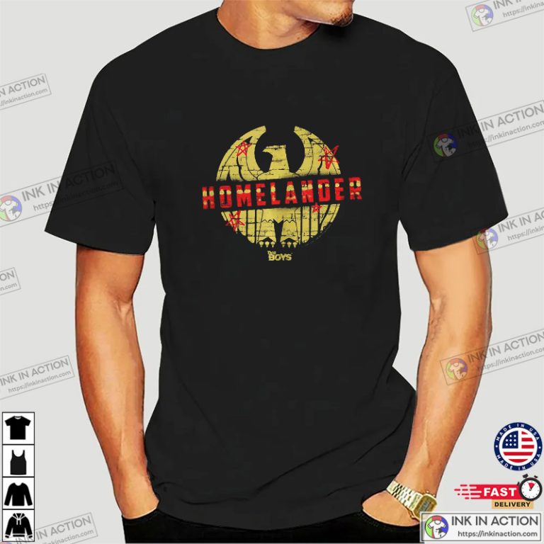The Boys Homelander Symbol T-Shirt - Print your thoughts. Tell your ...