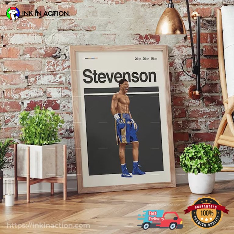 WBA Boxer Shakur Stevenson Poster - Print your thoughts. Tell your stories.