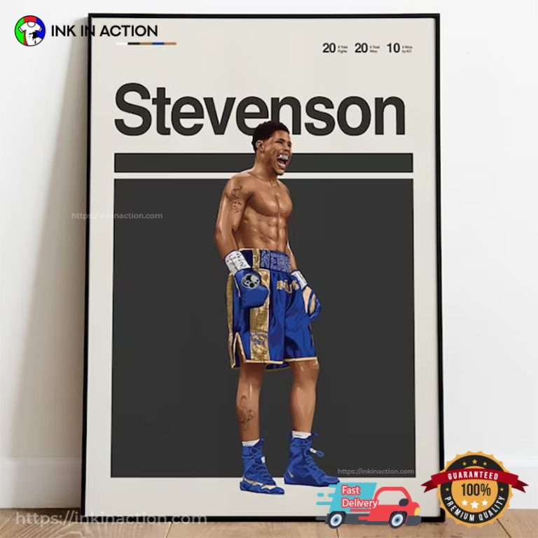 WBA Boxer Shakur Stevenson Poster - Print your thoughts. Tell your stories.