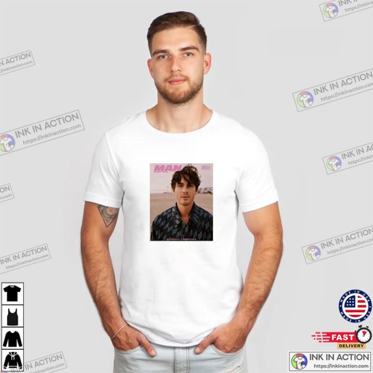 Bullet Train Logan Lerman Man About Town Shirt - Print your thoughts ...