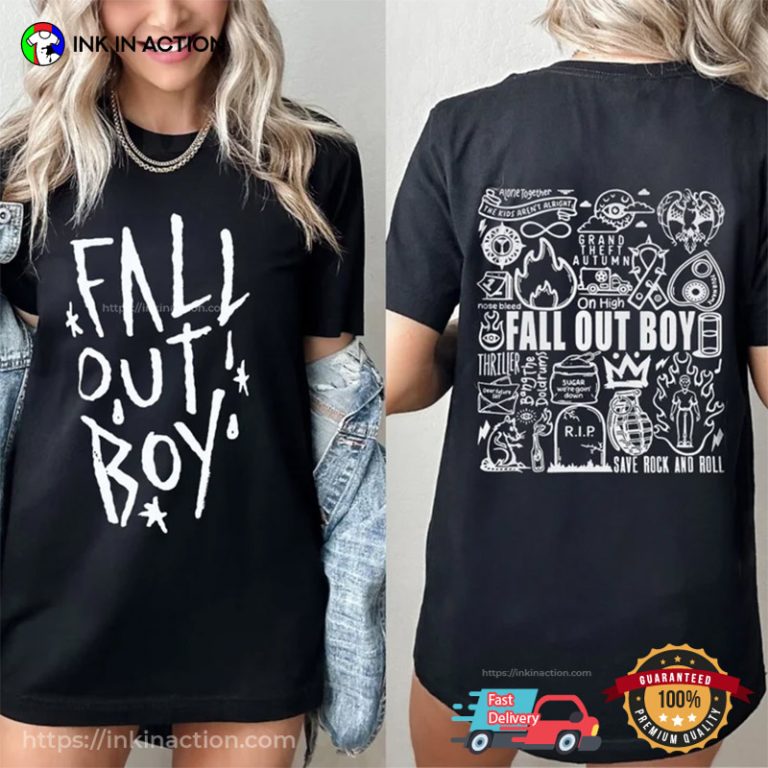 Fall Out Boy Concert 2023, Fall Out Boy Band Merch - Print your ...