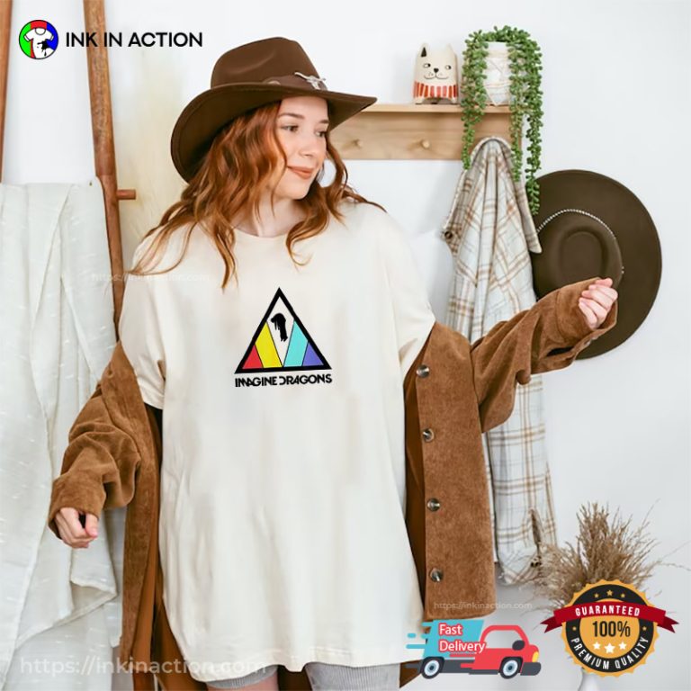 Imagine Dragons Tours 2023 Triangle Logo T-Shirt - Print your thoughts ...