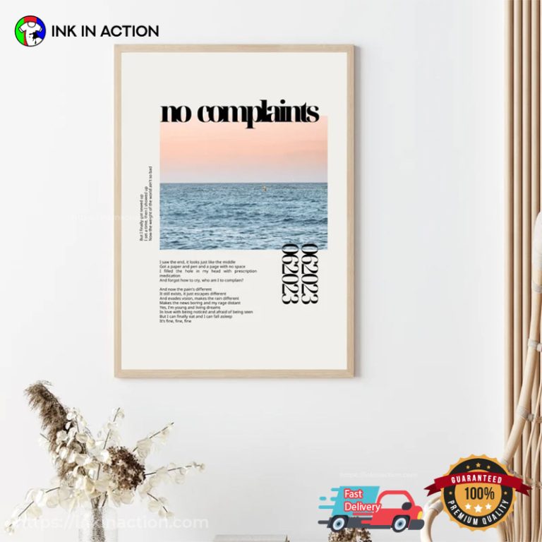 Call Your Mom Poster Lyric Art - Ink In Action