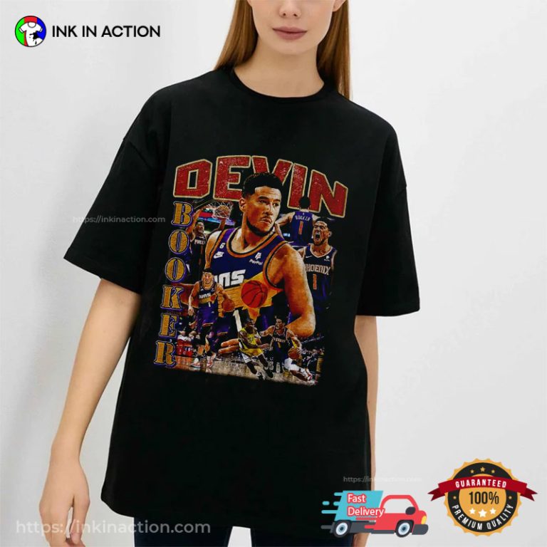 Devin Booker Shirt Present For Basketball Lover - Ink In Action