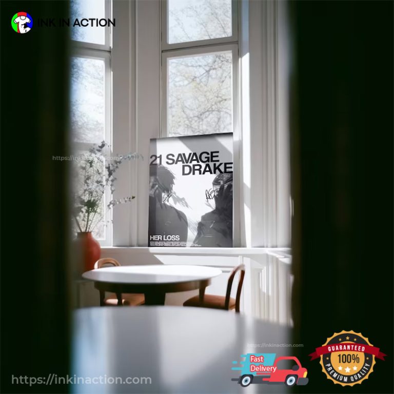 21 Savage Drake Her Loss Album Cover Poster - Print your thoughts. Tell ...