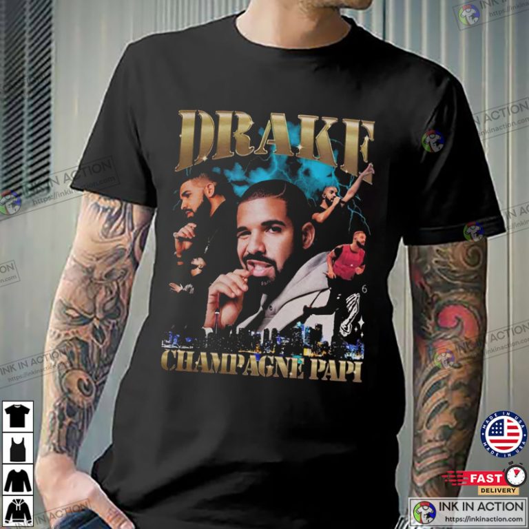 Champagne Papi Vintage Drake Shirt - Print your thoughts. Tell your ...