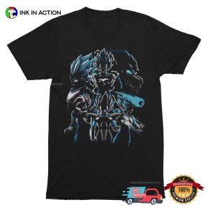 Collage Vegeta From Dragon Ball Anime T-shirt - Print your thoughts ...