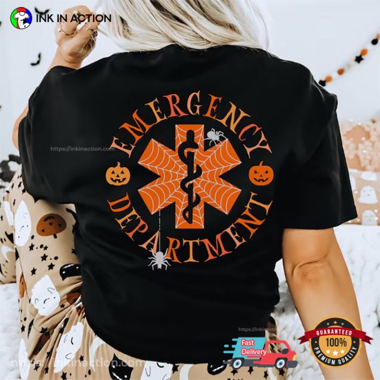 Emergency Department Pumpkin Halloween Outfit Nurse - Print your ...