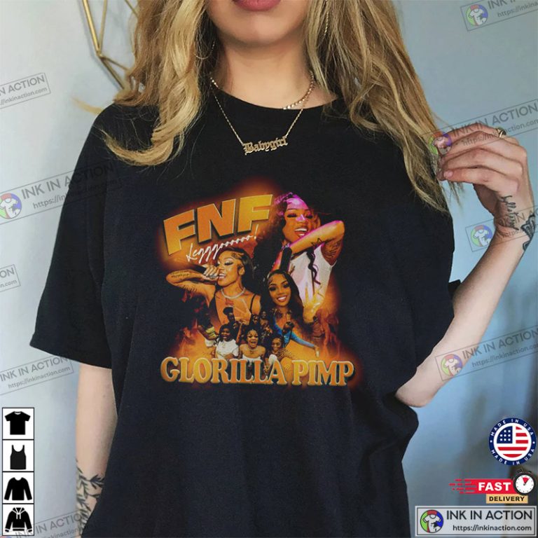 Glorilla FnF Let's Go, Glorilla Graphic Tee - Print your thoughts. Tell ...