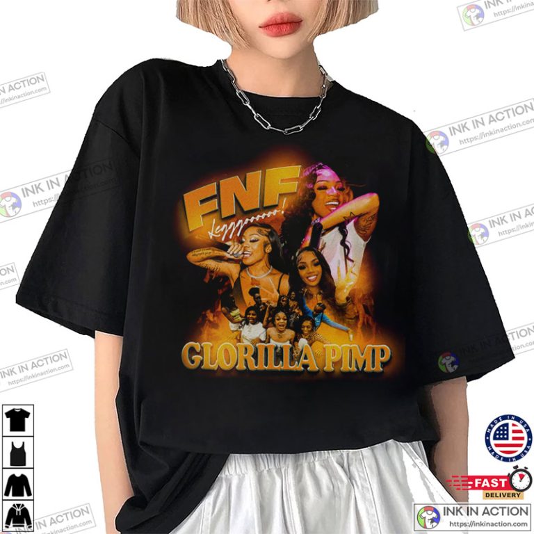 Glorilla FnF Let's Go, Glorilla Graphic Tee - Print your thoughts. Tell ...