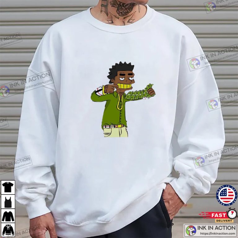 Kodak Black The RAPPER Animation Premium T-Shirt - Print your thoughts ...