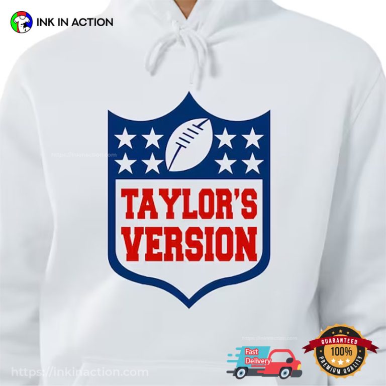 Taylor's Version The Football Tour Shirt, Taylor Swift Era Tour Merch ...